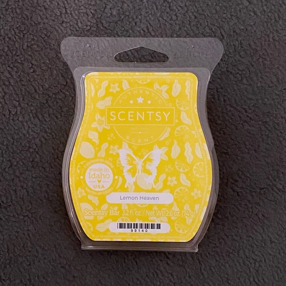 Scentsy | Other | Scentsy Lemon Heaven Wax Bar | Poshmark